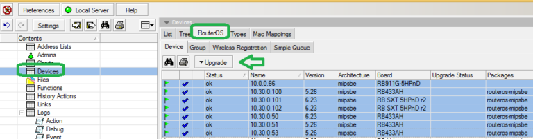Upgrade Many Mikrotik Devices At Once Using Mikrotik Dude